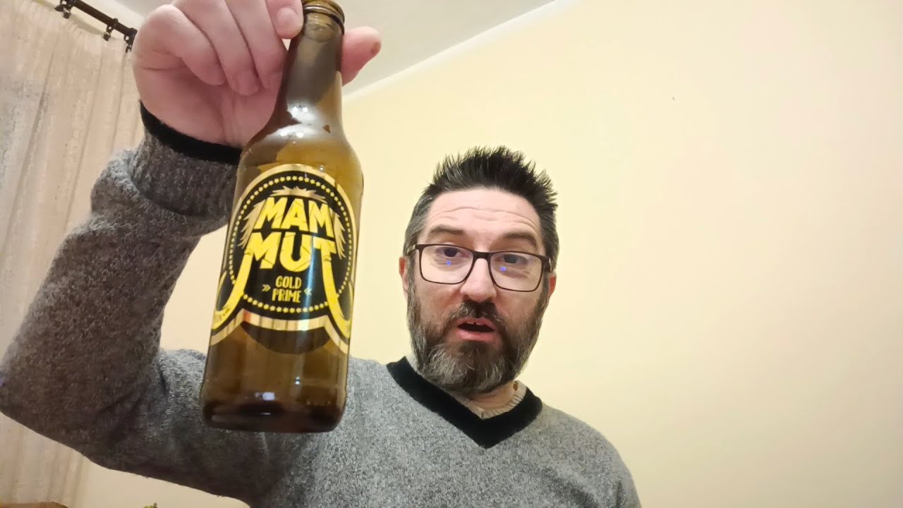 Pivo MAMUT Gold Prime - Recenzija - YouTube