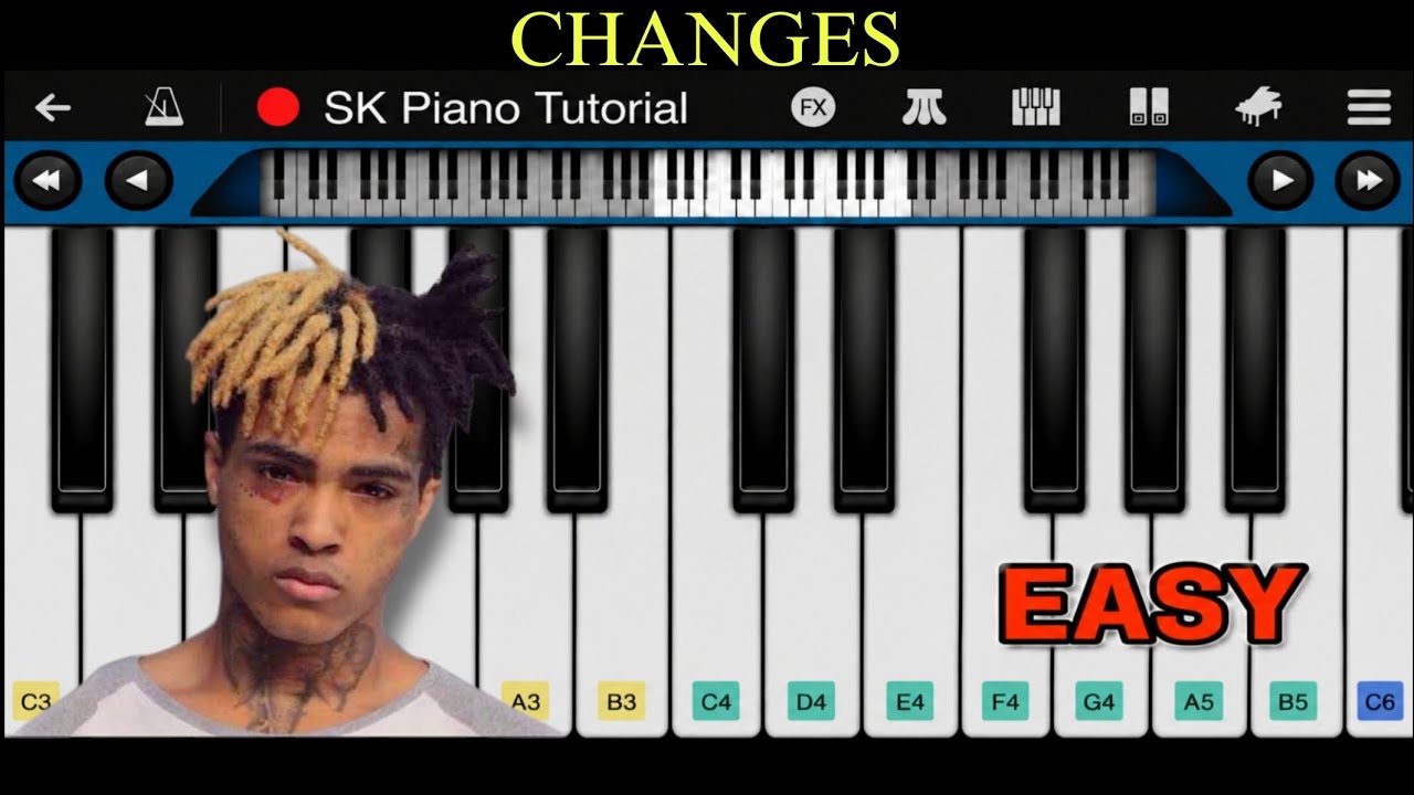 Changes (from "XXXTENTACION") - Perfect Piano Tutorial - YouTube