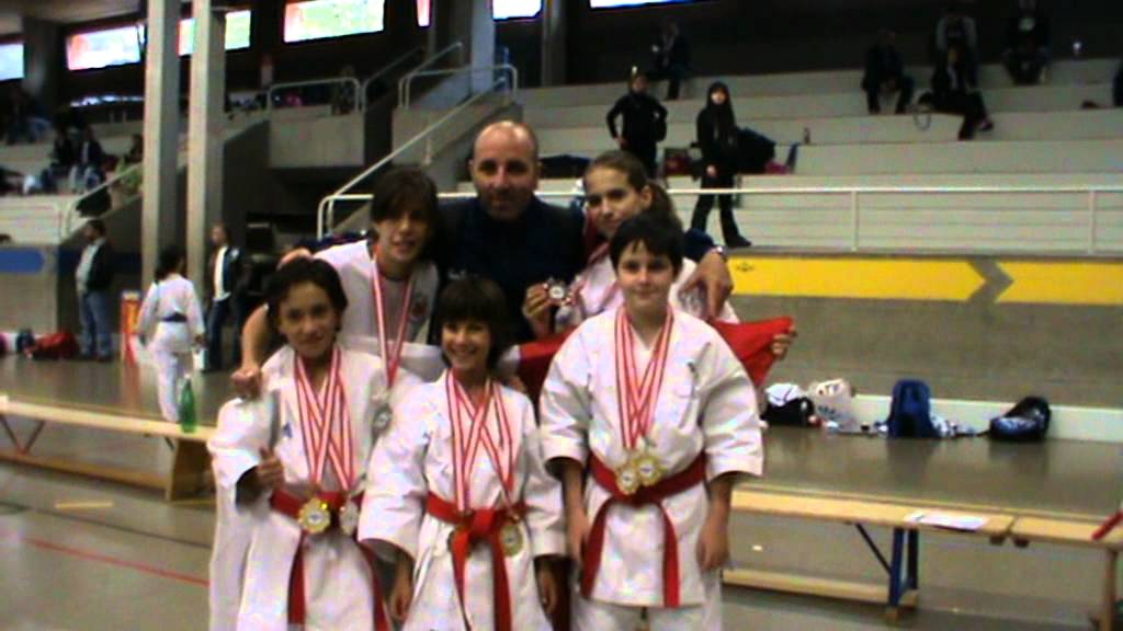 Karate Maltese Fgura team with sensei Joe Tanti - YouTube