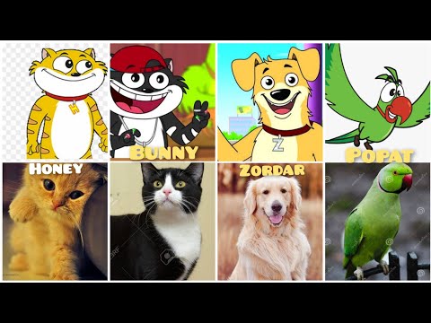 Honey Bunny Ka Jholmaal Cartoon characters in Real Life😍|Real Life pics of Honey Bunny😘|#Shorts