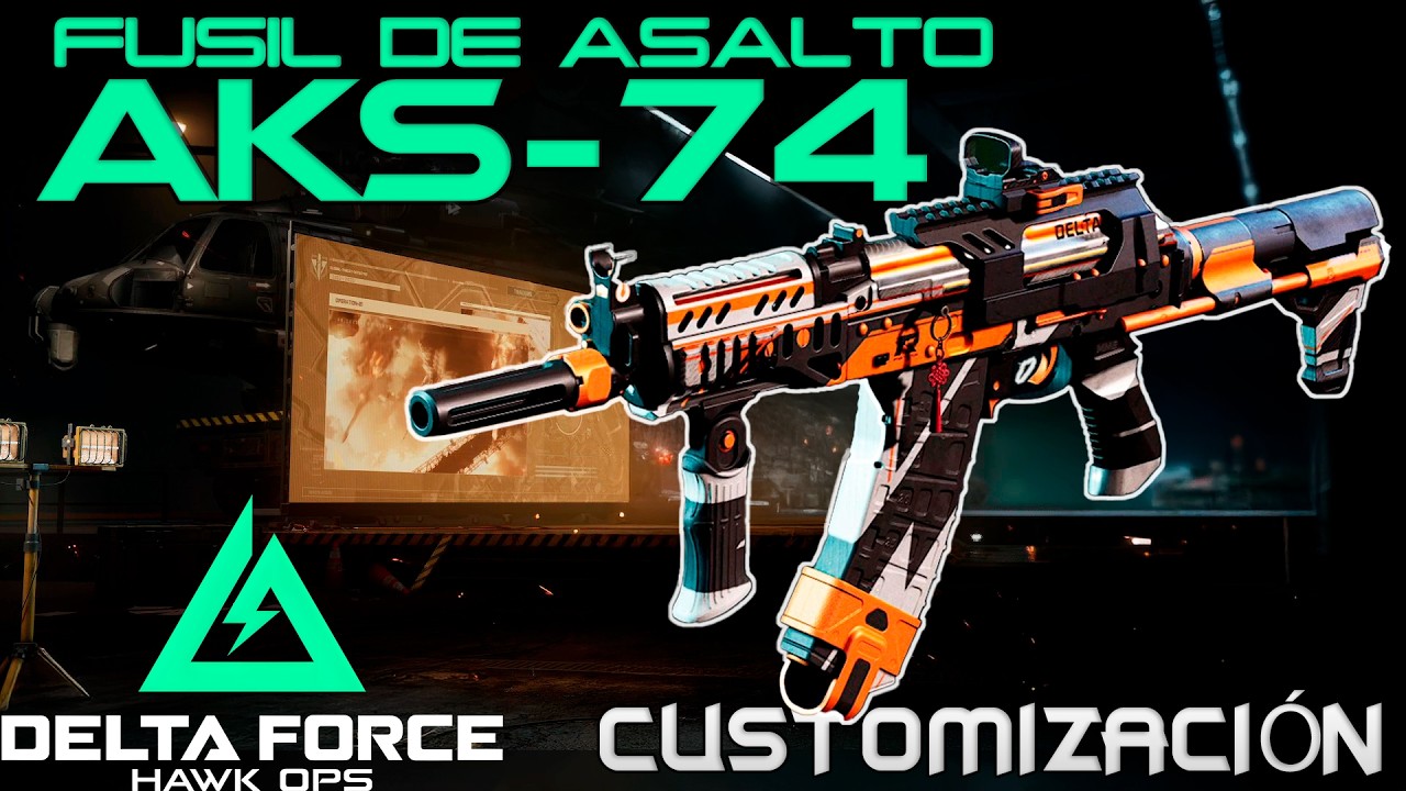 AKS-74 | El Rifle Más ÁGIL en Delta Force | Guía y Customización en ...