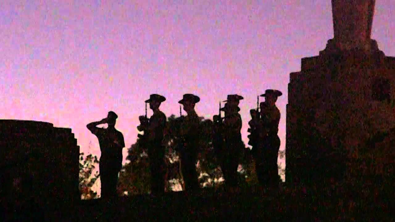 Anzac Day Dawn Service 2014 - YouTube