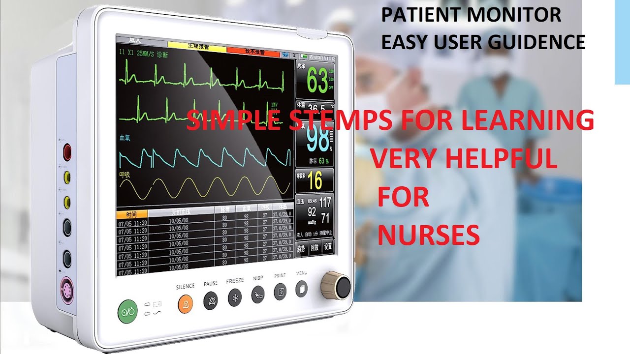 Patient Monitor in Nepal | Best Patient Monitor | Patient Monitor user ...