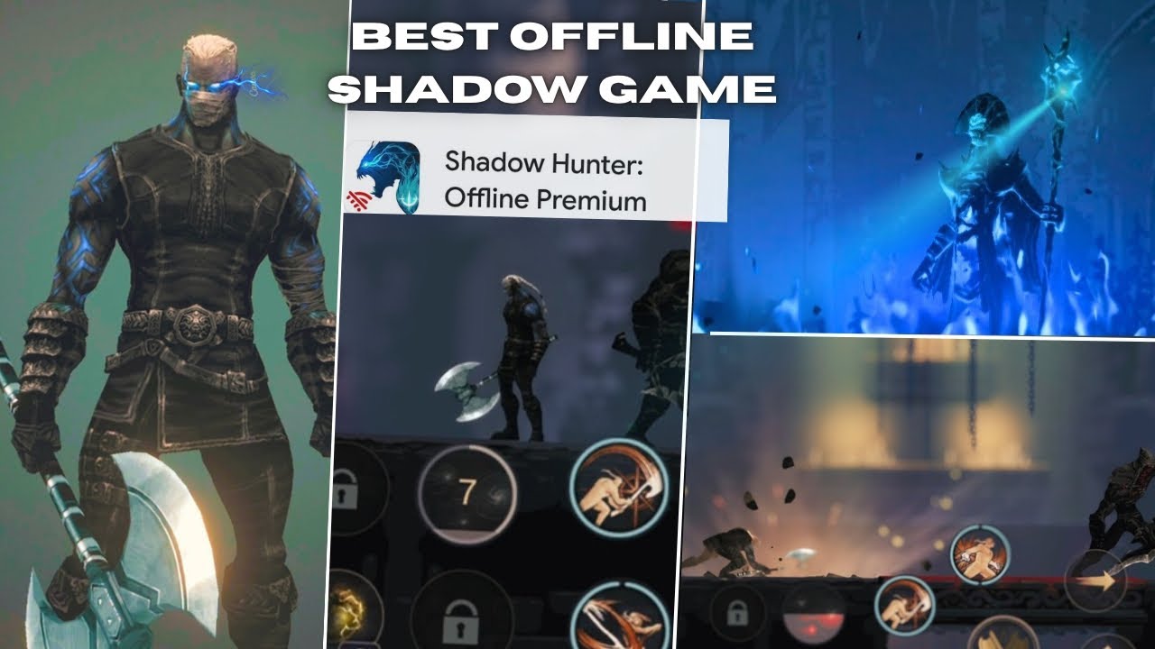 One of the best offline game 🔥Shadow hunter(lost world) #shadowhunter ...