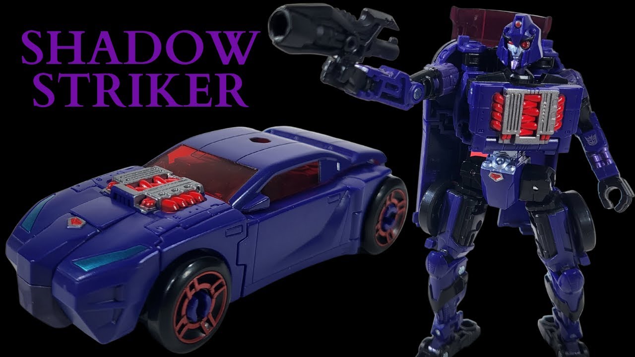 Transformers Generations Legacy Evolution Cyberverse Universe Shadow Striker - YouTube