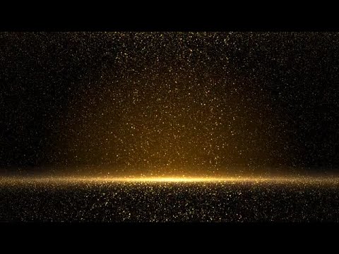 Falling Gold Particles Loop Stock Motion Graphics - YouTube