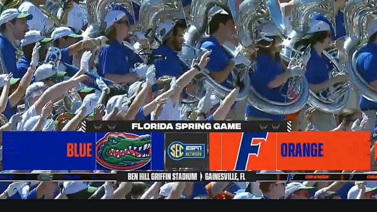 Florida Gators 2024 Orange/Blue Spring Game • 4/13/2024 - YouTube