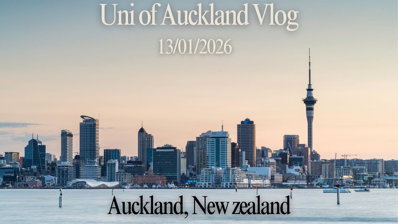 Normal Everyday Vlog | University of Auckland Life 🇳🇿 | 13-01-2026 ...