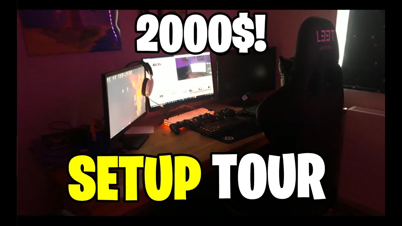 Setup Tour 2000$!!!! - YouTube