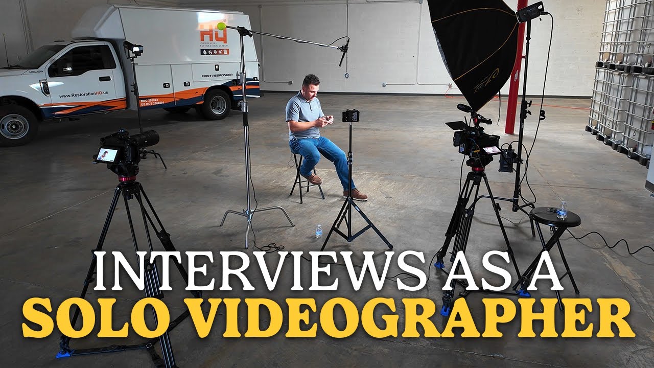 Solo Videographer Interviews | New Monitor | BTS - YouTube