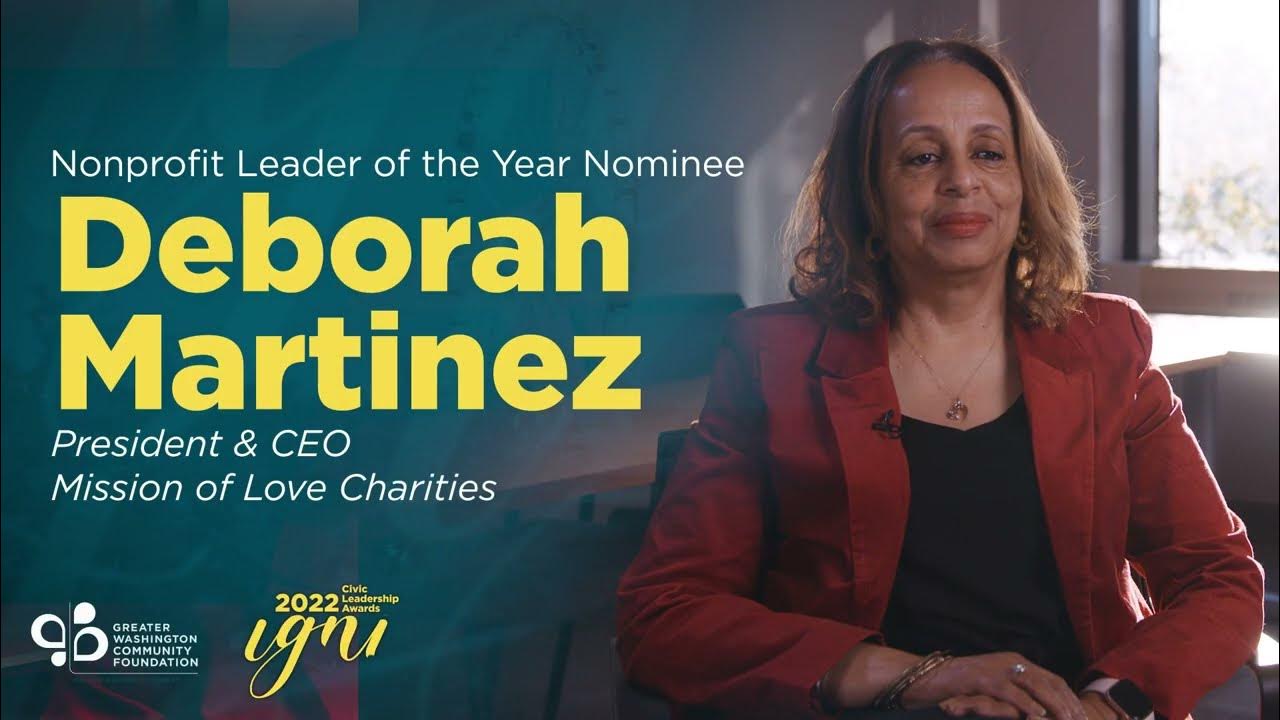 2022 Nonprofit Leader of the Year Nominee - Deborah Martinez - YouTube