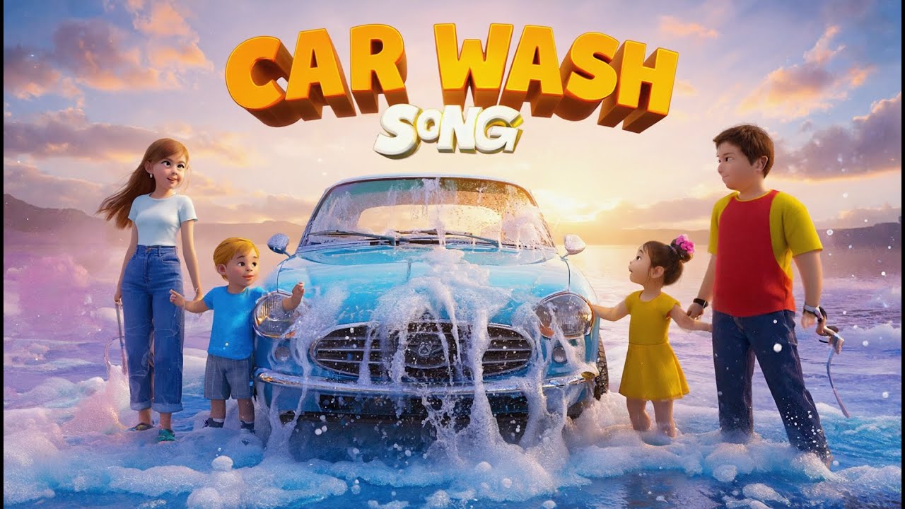 Car Wash Song | ‪@Happymelon‬ Nursery Rhymes & Kids Songs - YouTube