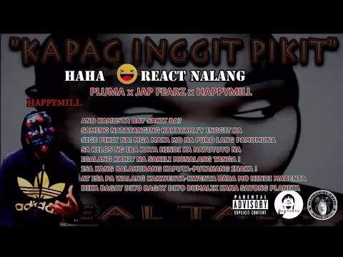 HAHA REACT NALANG Pluma x Jap Fearz x HappyMill - YouTube
