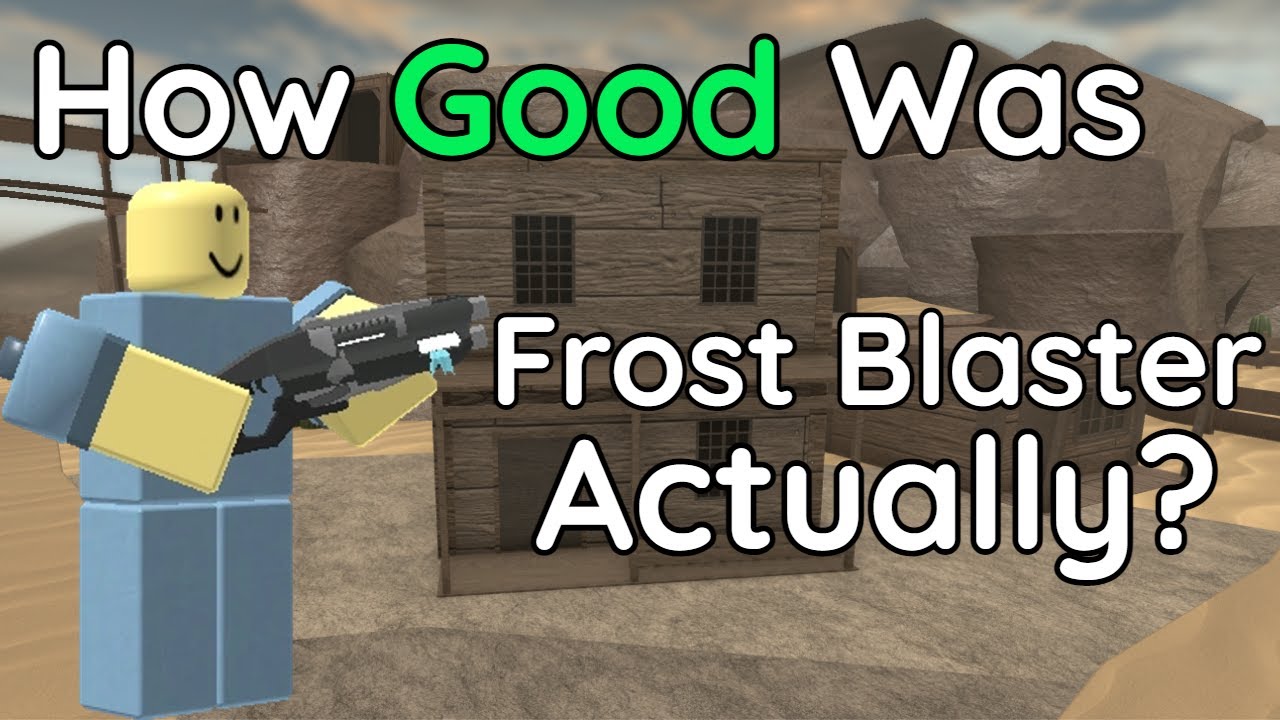 how good was frost blaster actually? - YouTube