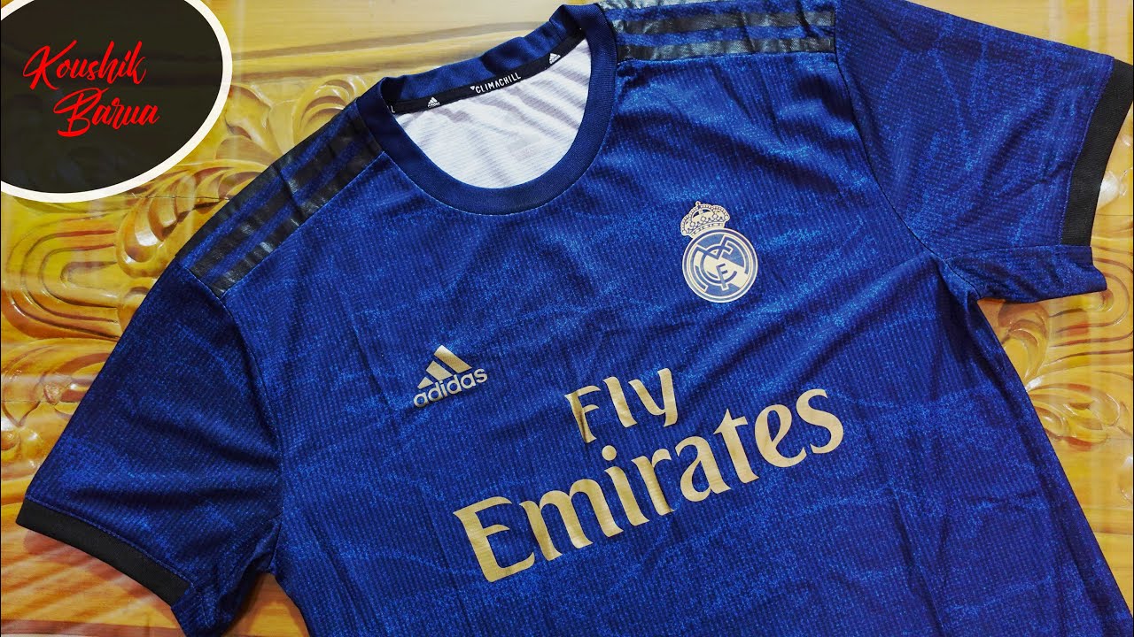 Real Madrid Away Jersey Review। 19/20 Season। Player Edition # ...