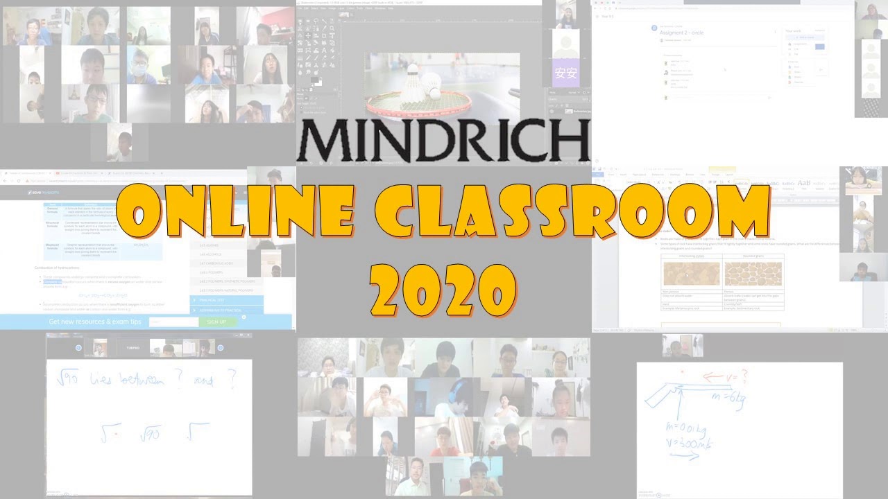 MINDRICH Online Classroom 2020 - YouTube