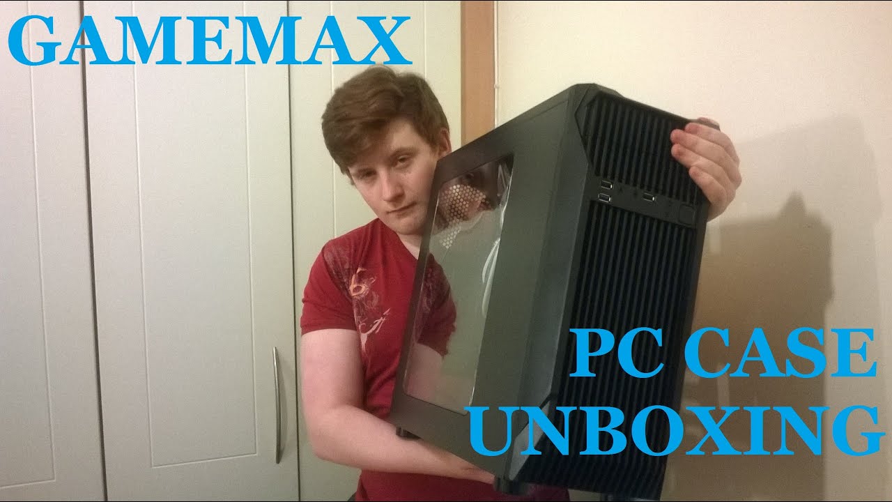 GameMax Atom Gaming PC Case Unboxing - YouTube