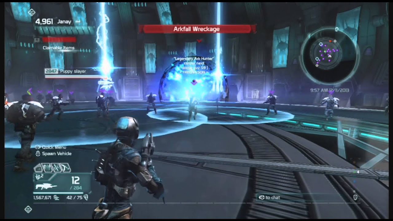 Defiance Arkbreaker DLC Calling down a Major Arkfall with XCLG - YouTube