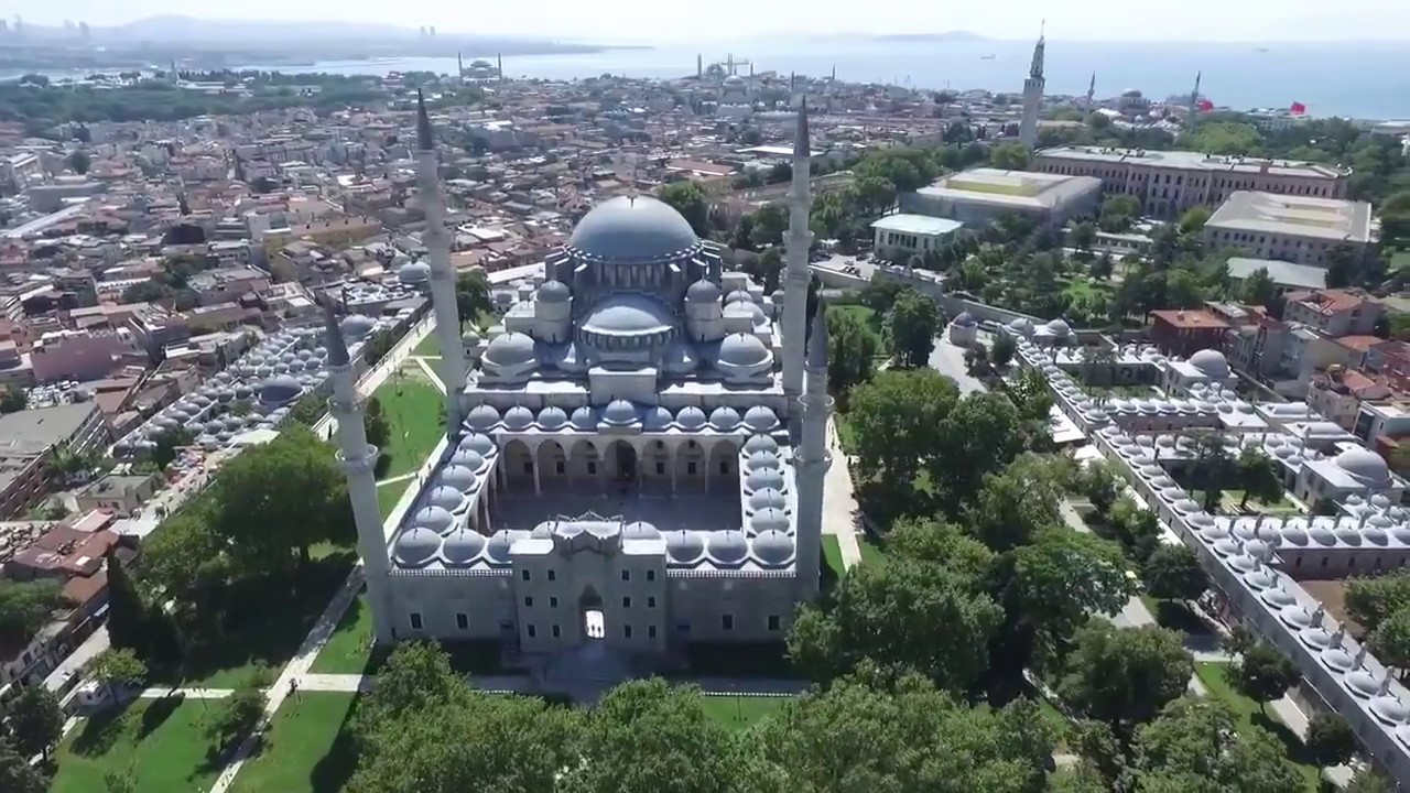 Istanbul drone view 2018 - YouTube