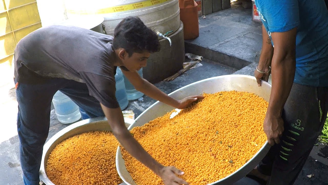 Kara Boondi In Sweet Shop Style | Tasty And Spicy Evening Snacks ...