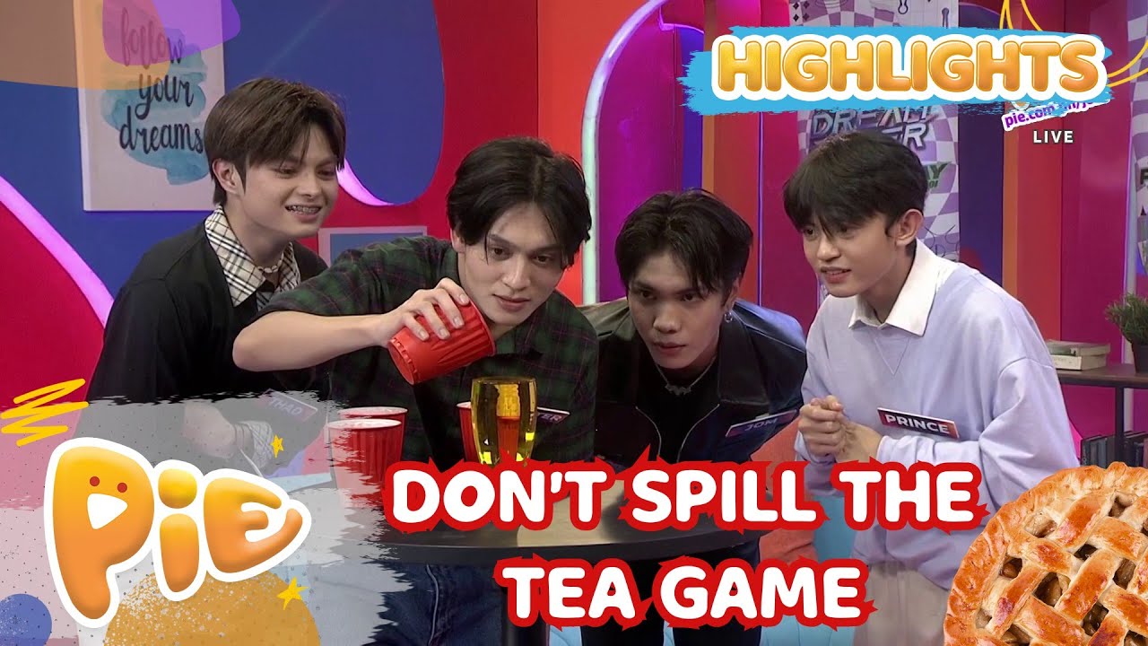 Dream Chasers 'Don't Spill The Tea' Game: REYSTER, THAD, JOM & PRINCE ...