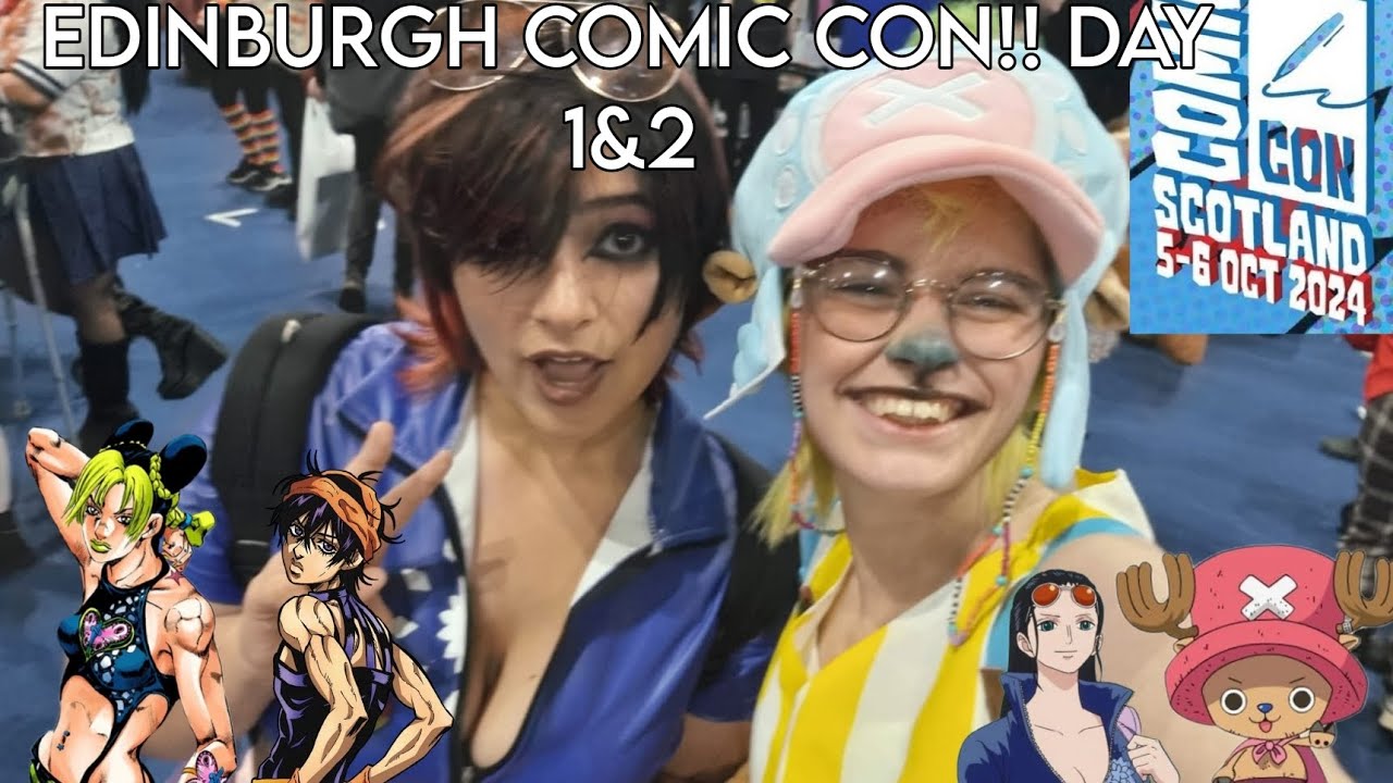Edinburgh comic con 2024 ☆ - YouTube