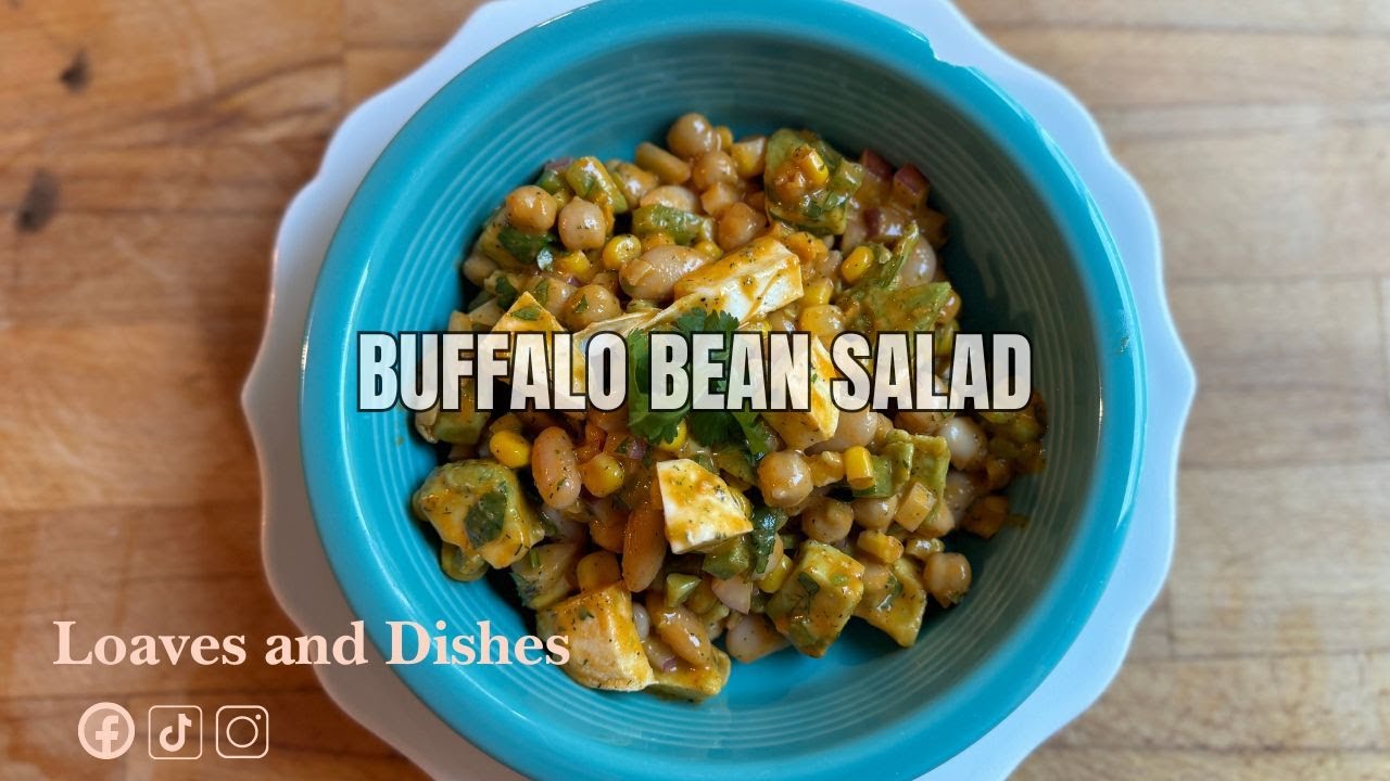 How to Make Buffalo Bean Salad | Quick & Healthy Salad Recipe - YouTube