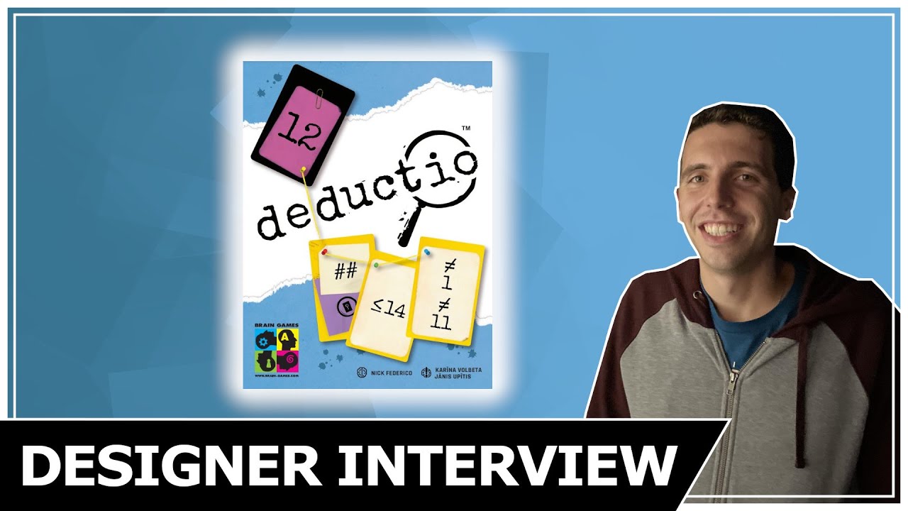 Designer Interview - Nick Federico - Deductio - YouTube
