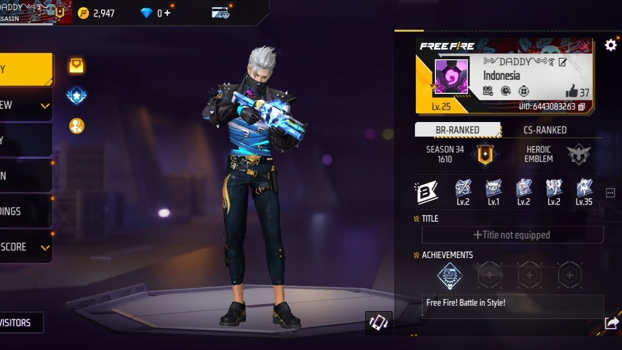 free fire profile me 🥰🥰 #freefire #video #youtube #music #trending # ...