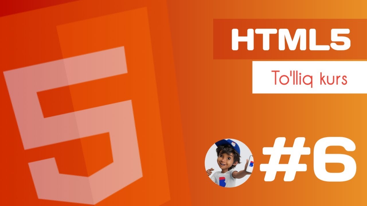 HTML To'liq Kurs | #6 - Rasm, Video va Iframe - YouTube
