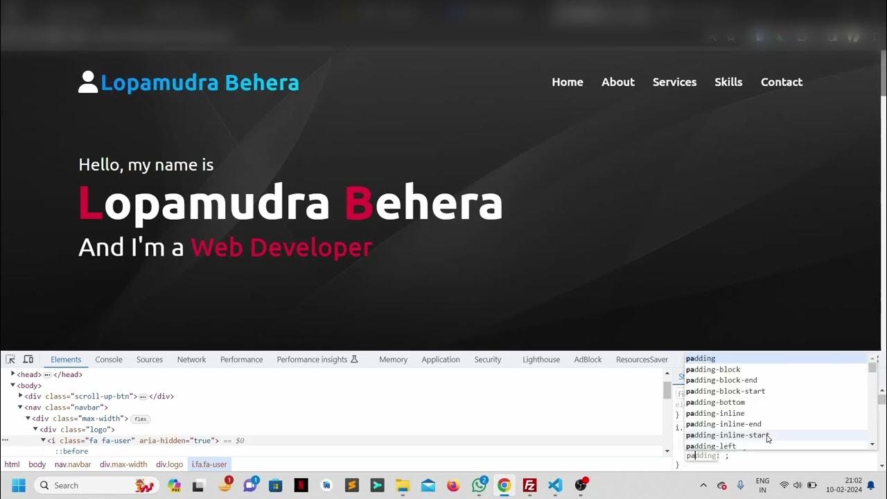 How to add fa fa icon to a webpage? - YouTube