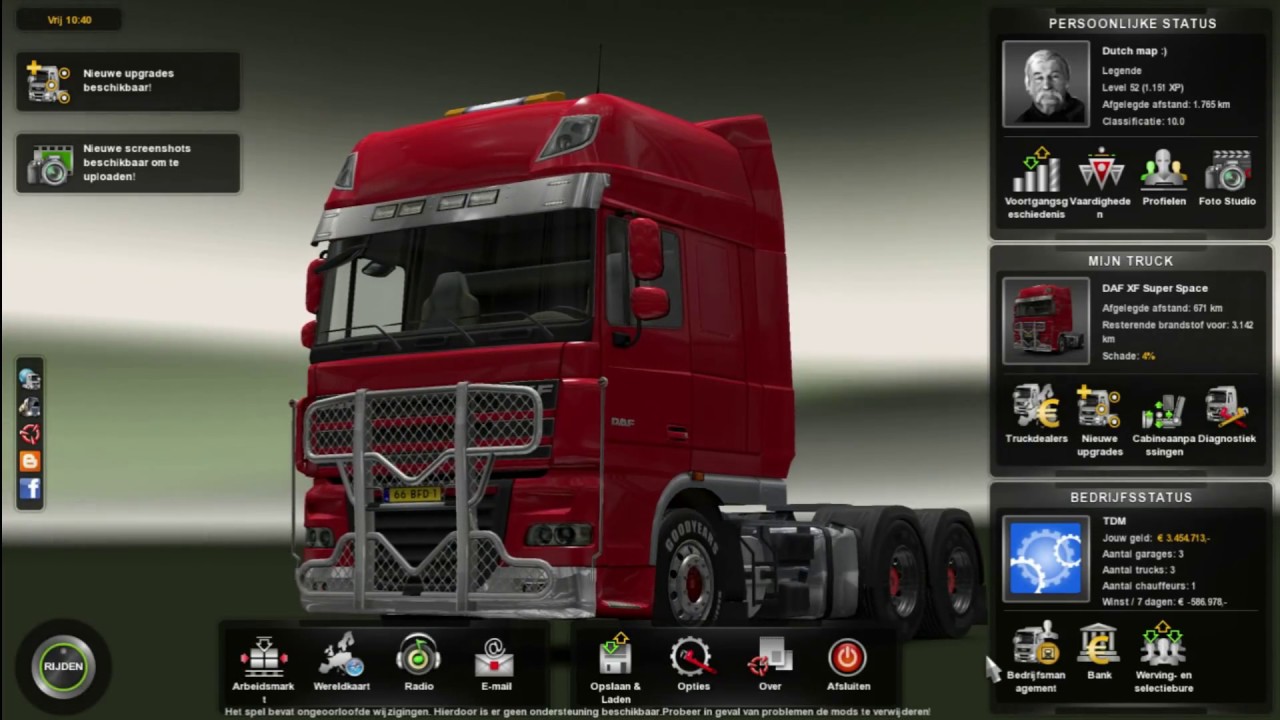 ETS 2 - The dutch map timelapse #1 - YouTube