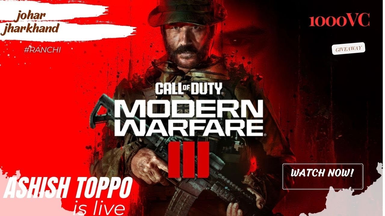 call of duty mw 3 || NEKO MANIA|| ANIFEST || giveaway #live - YouTube