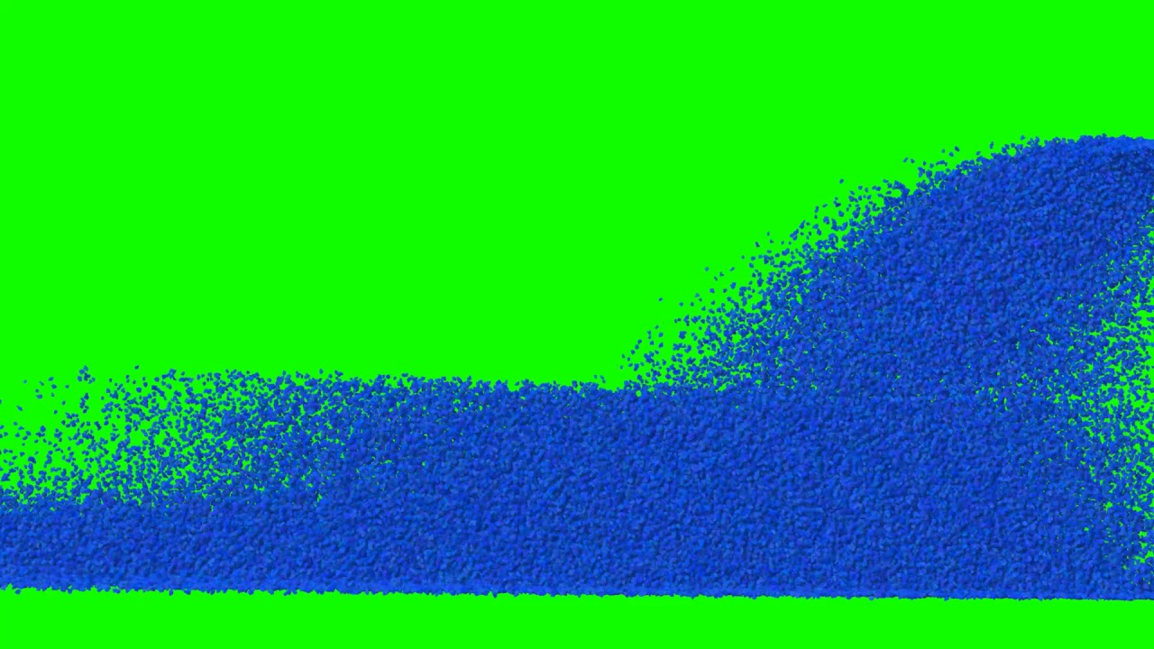 FREE HD Green Screen POURING PARTICLES - YouTube