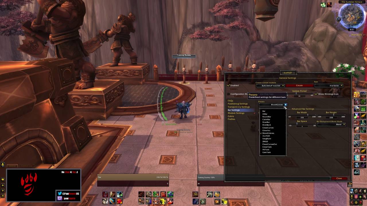 Paw's Legion UI Part 1: Ice Hud - YouTube