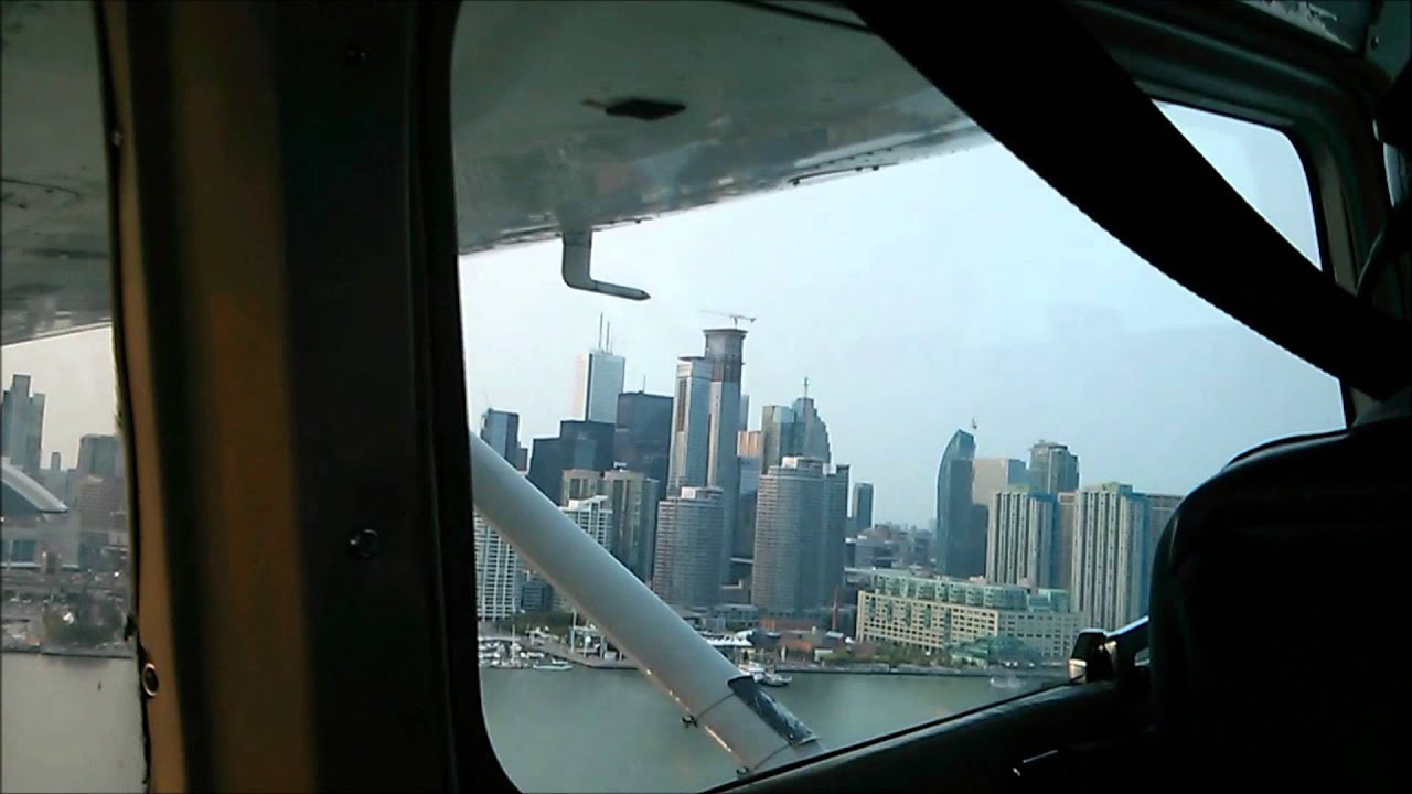 Flying over Toronto with Samba Days and Island Air Flight School - YouTube