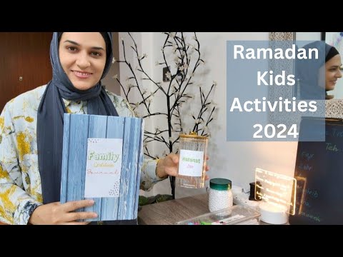 Ep 8 Ramadan Preparation 2024🌙Ramadan Kids Activities- Gratitude ...