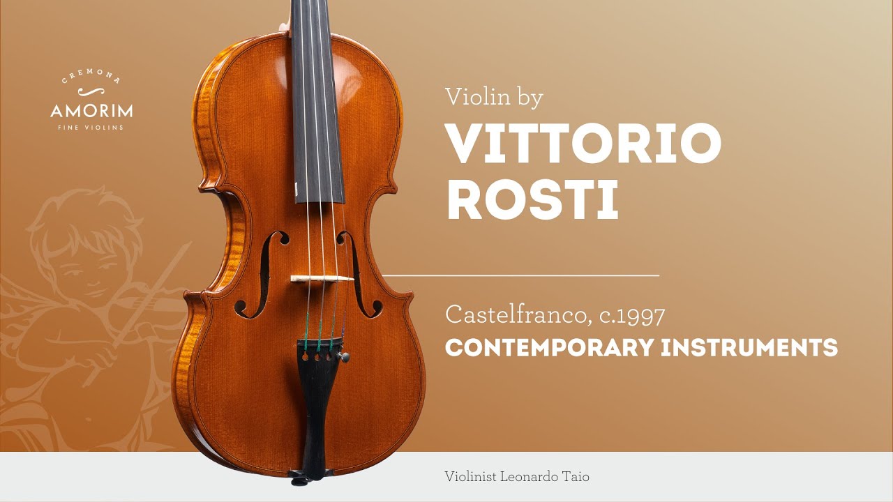 Violin by Vittorio Rosti, Castelfranco, c. 1997 - YouTube