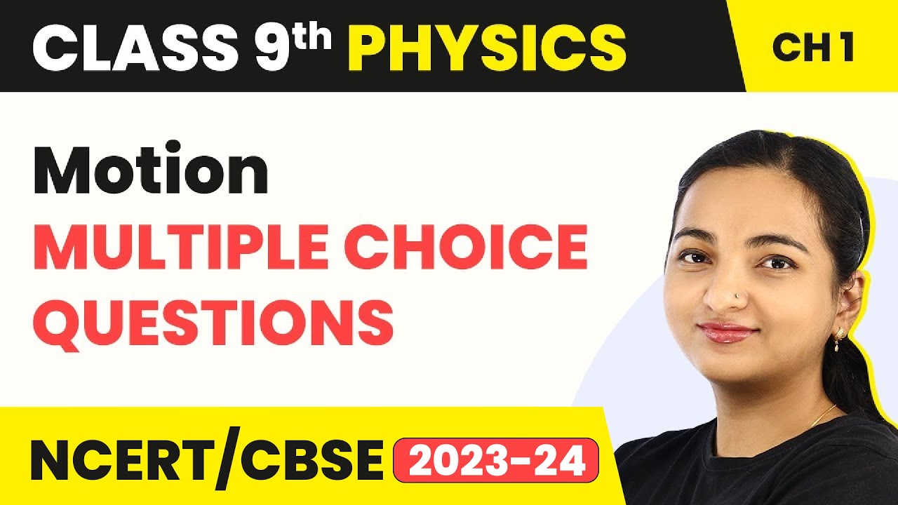 Class 9 Physics MCQ | Chapter 1 Motion MCQs With Answers - YouTube