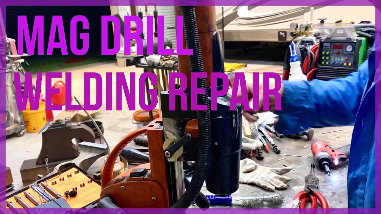 FEIN Mag Drill! Broken 2 $250 Magnetic Drill repair/restore. - YouTube