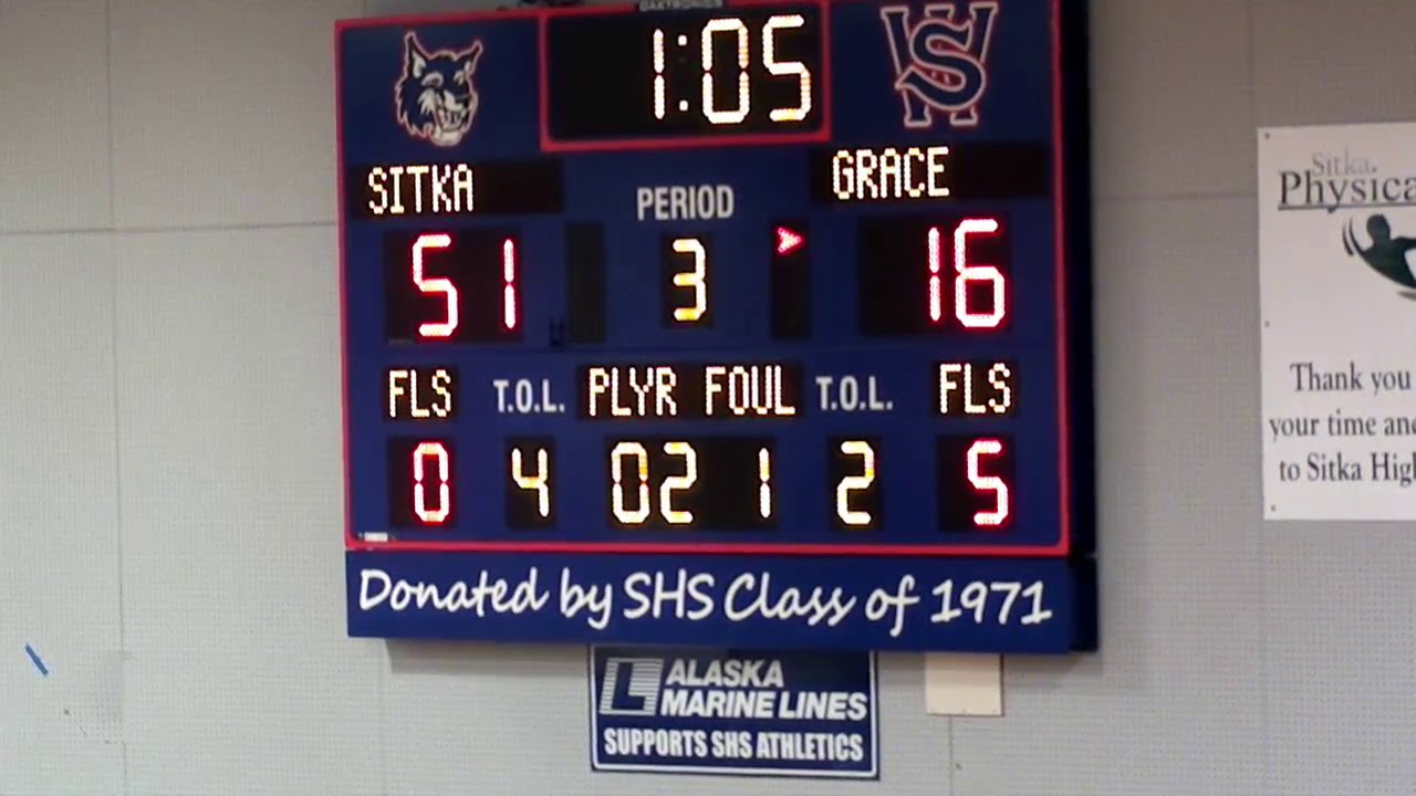 Grace vs Sitka Girls Varsity02 03 18b - YouTube