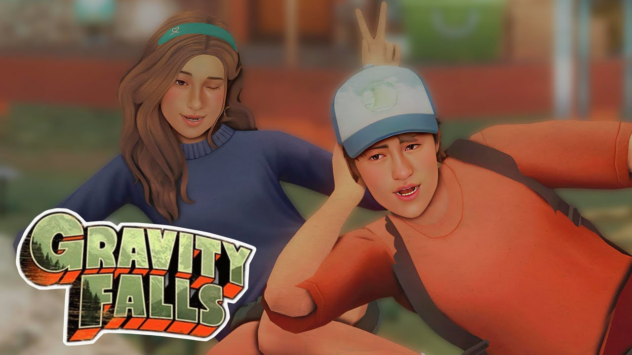 The Sims 4 Gravity Falls Create a Sim - YouTube