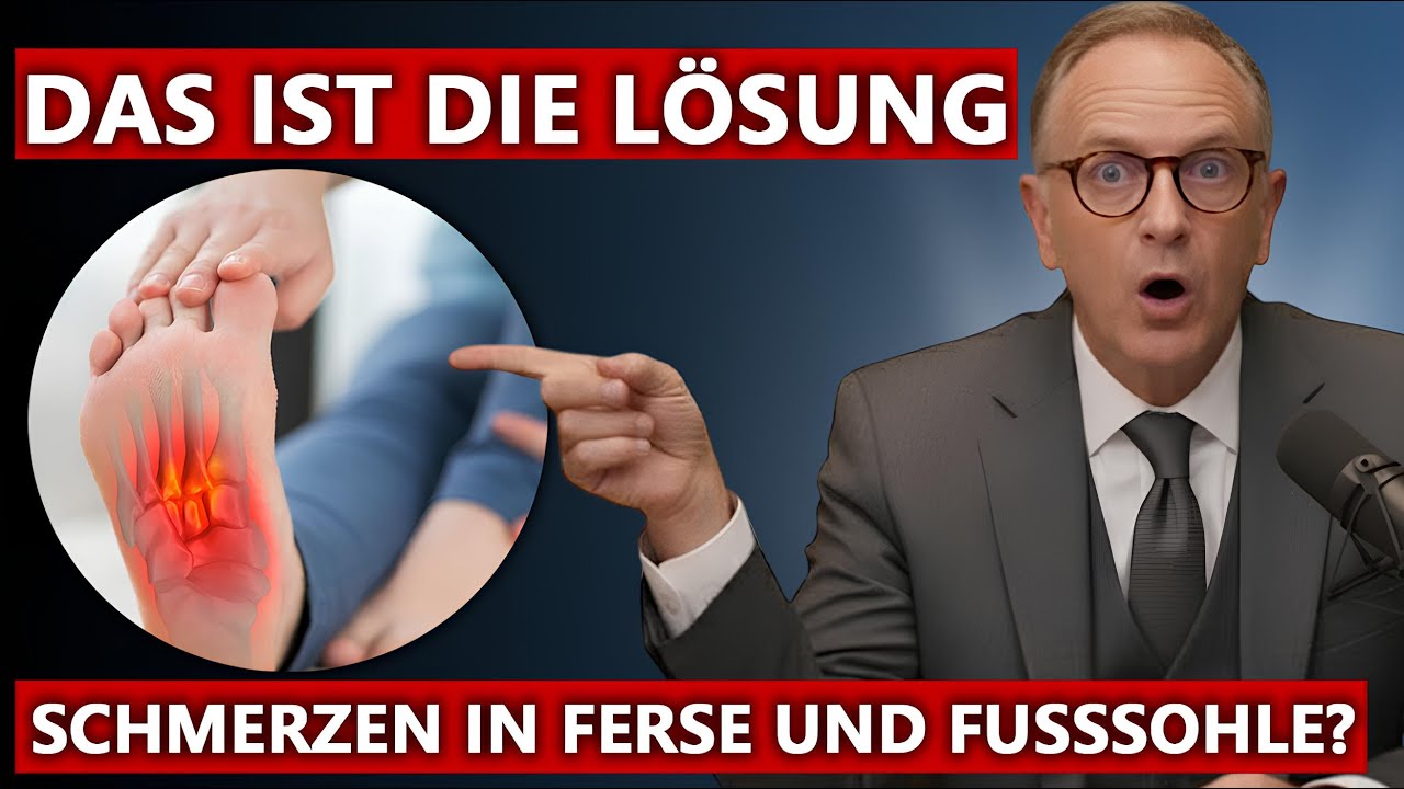Schmerzen in der Ferse UND Fußsohle? Hier ist die Lösung, die wirklich ...