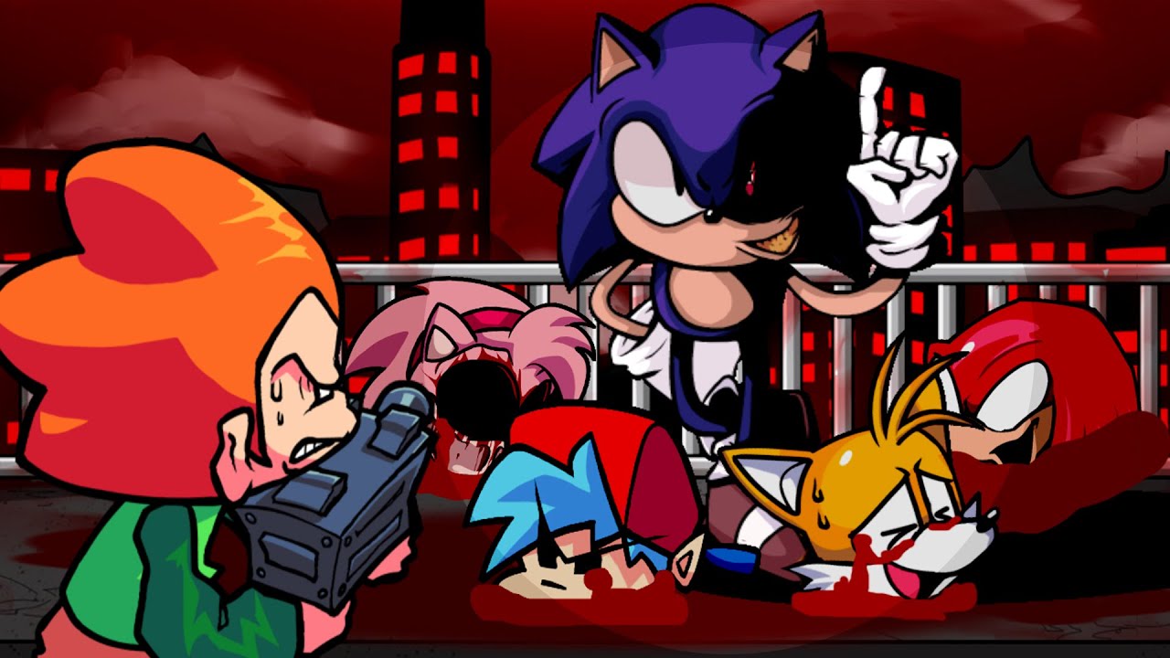 Friday Night Funkin' - Pico Vs. Sonic.EXE | Scary Stories (FNF Mod ...