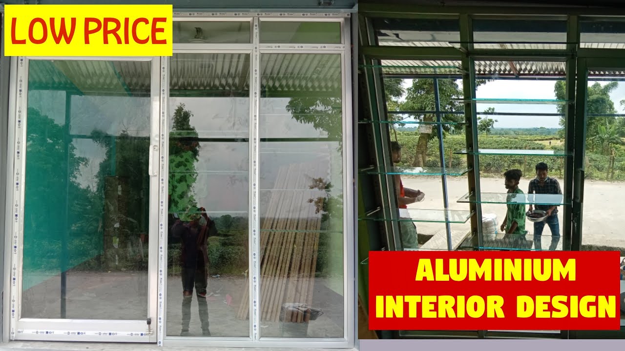 Aluminium Door | Aluminium Door Fitting | Aluminium Door Making - YouTube