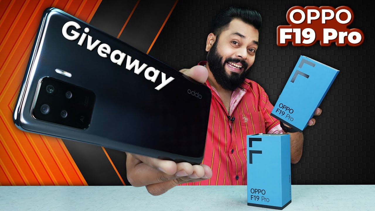 OPPO F19 Pro Unboxing And First Impressions | Giveaway ⚡ 48MP Camera ...