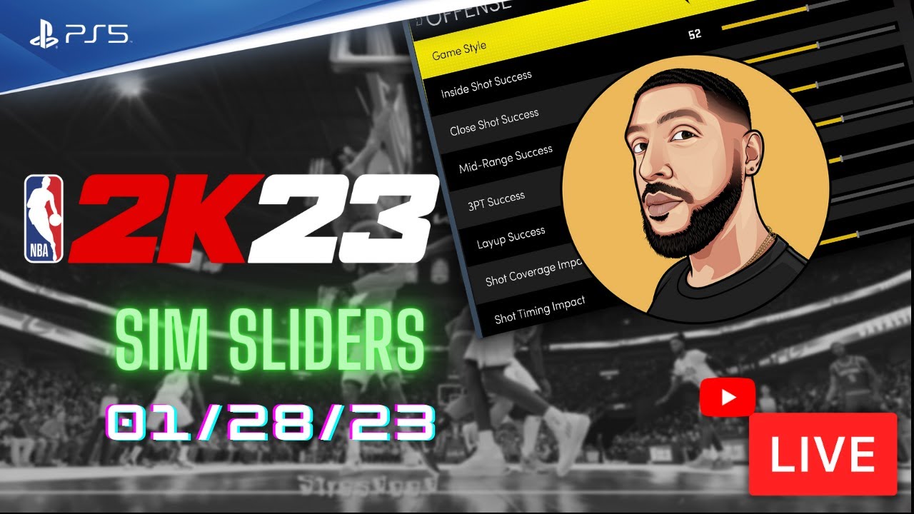 🏀NBA 2K23 | Preseason Prep!! | Sim Sliders - YouTube