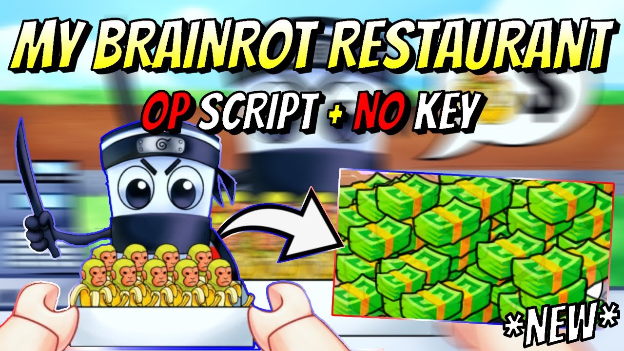 *NEW* My Brainrot Restaurant OP Script (INF MONEY) PASTEBIN - YouTube