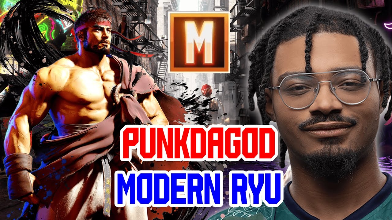 PunkdaGod Making Modern Ryu Look BROKEN!! | Street Fighter 6 - YouTube