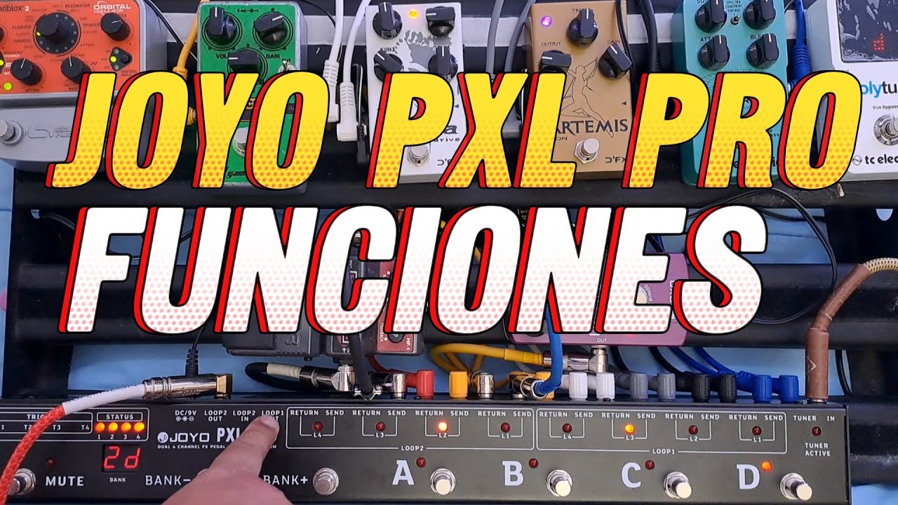 💥JOYO PXL PRO💥 funcionamiento - YouTube